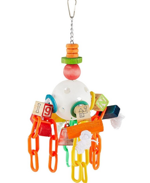A&E Happy Beaks Orbitz Bird Toy