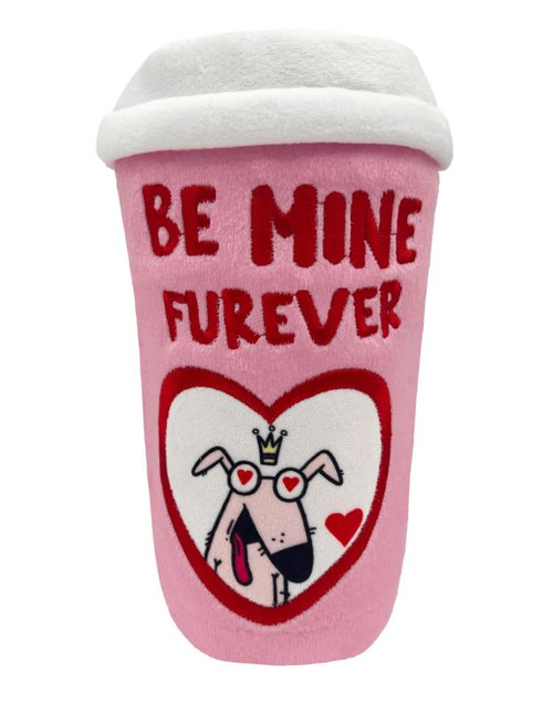 Huxley & Kent Be Mine Furever Coffee Dog Toy