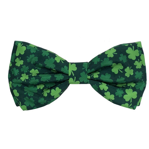 Huxley & Kent Lucky Shamrock Pet Bow Tie