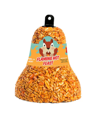 Mr. Bird Flaming Hot Feast Seed Bell