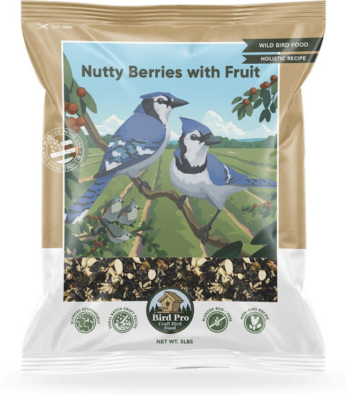Bird Pro Nutty Berries with Fruit Wild Bird Seed