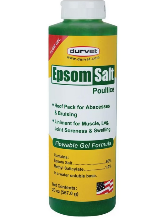 Durvet Epsom Salt Poultice Flow Gel 20oz