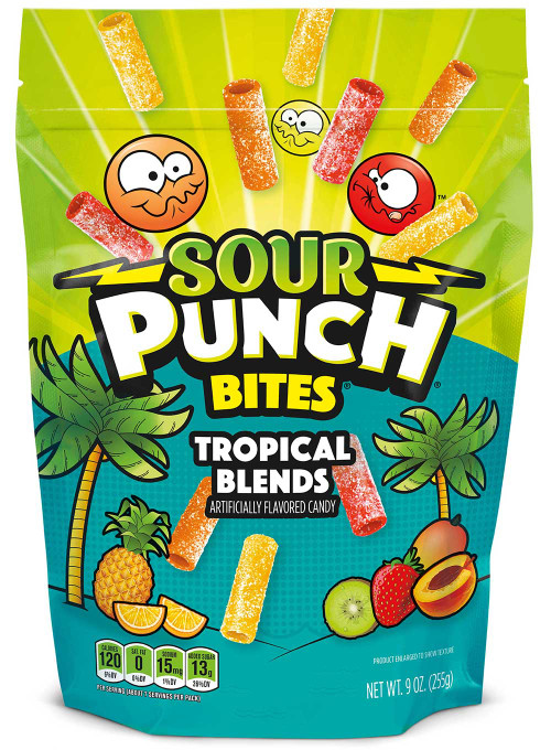 Sour Punch Bites Tropical Blends, 9oz