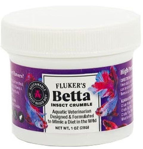 Fluker's Betta Fish Food Crumble, 1oz.