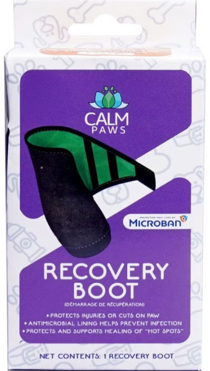Calm Paws Recovery Boot with built-in Microban