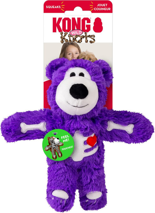 KONG Halloween Wild Knots Bear Dog Toy