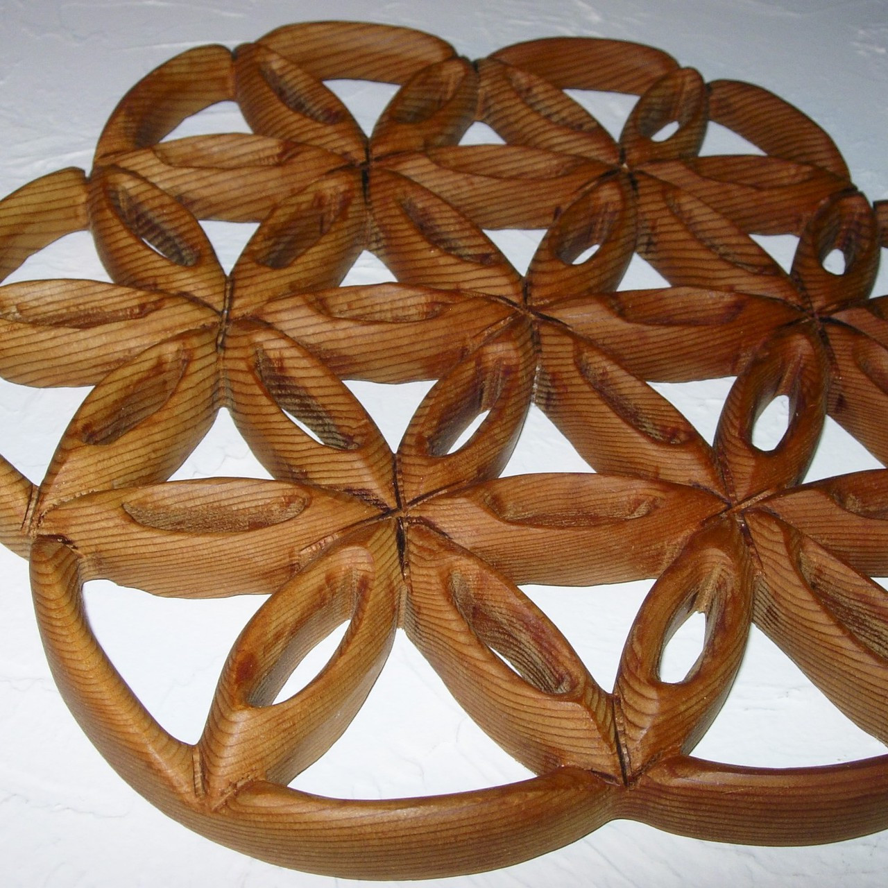 Flower Of Life Wood Carving Drunvalo Melchizedek Seed Of Life