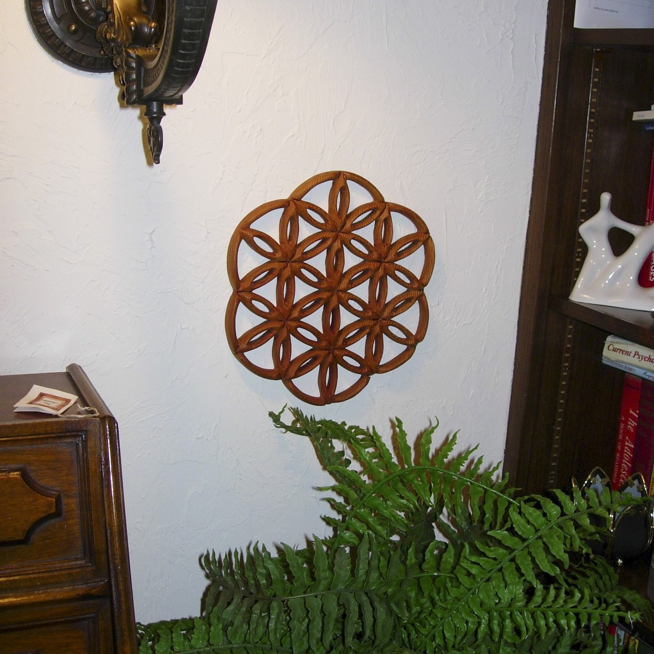 Flower Of Life Wood Carving Drunvalo Melchizedek Seed Of Life