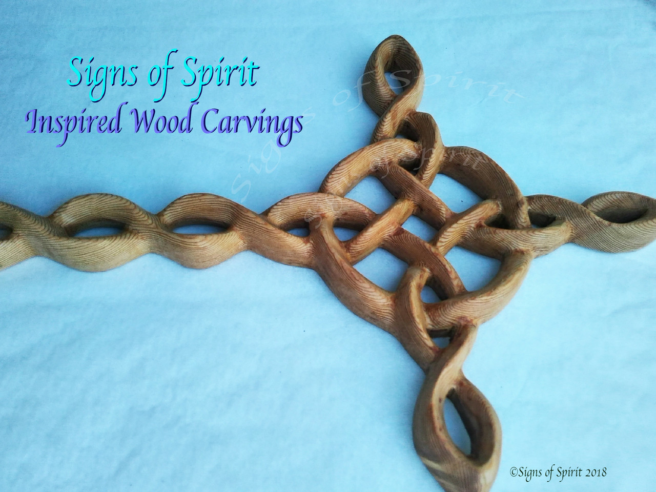 Celtic Infinity Symbol Branch Cross
