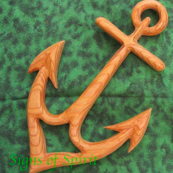 Anchor-Sailor Strength Stability Connection to Sea-Nautical wall decor ...