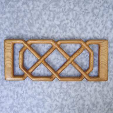 Empress Josephine's Love Knot - Wood Carved Celtic Knot - Signs of Spirit
