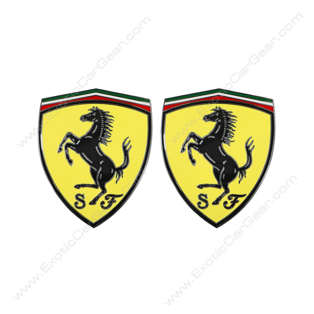 Ferrari Fender Badges – Premium Quality Emblems