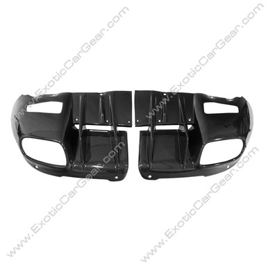 Ferrari F12 Rear Diffuser Covers – Carbon Fiber Performance Upgrade