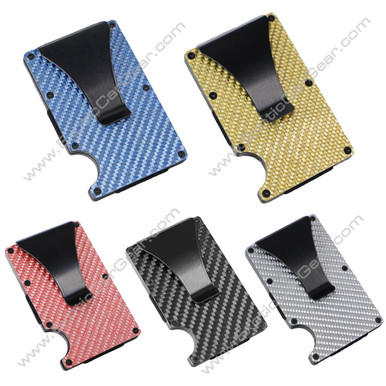 Carbon Fiber Money Clip Wallet – Slim, Durable & Stylish