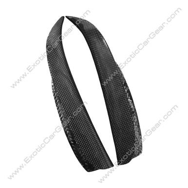 Front Bumper Side Whisker Covers for Ferrari F8 | Exotic Car Gear