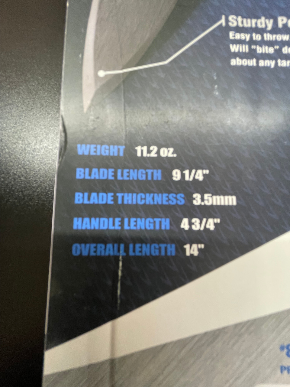 PRO FLIGHT SPORT 14" THROWING KNIFE