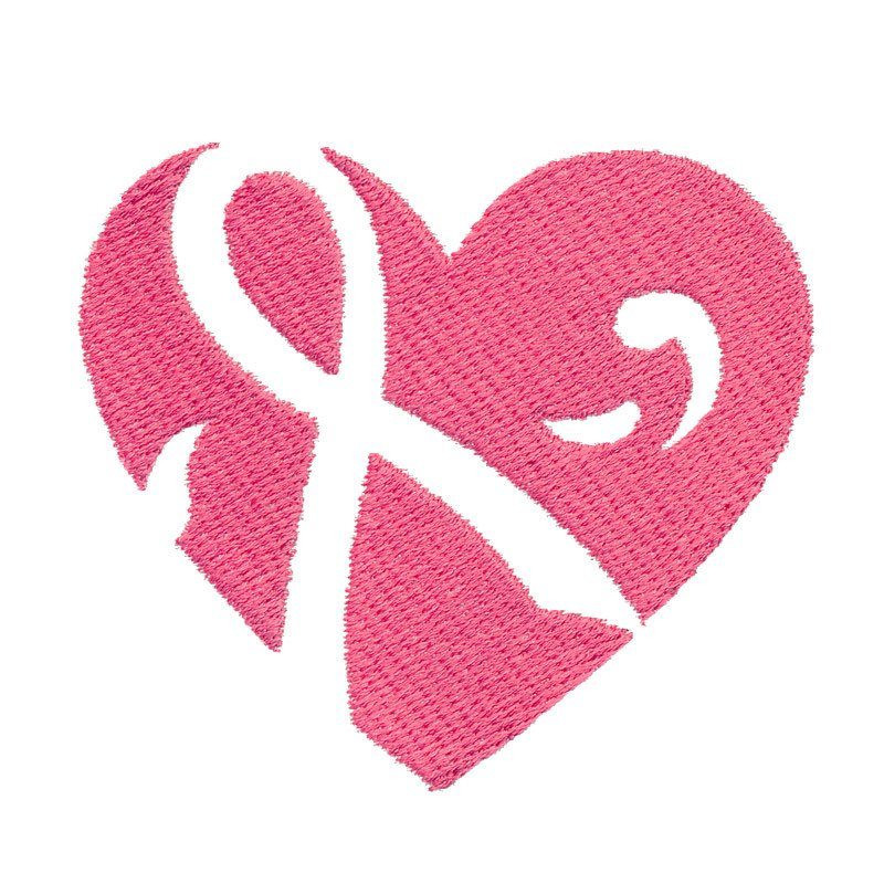 Pink Ribbons Breast Cancer Embroidery Designs