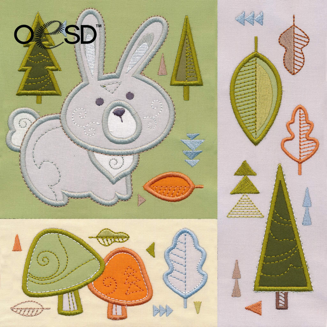 Woodland Friends Growth Chart