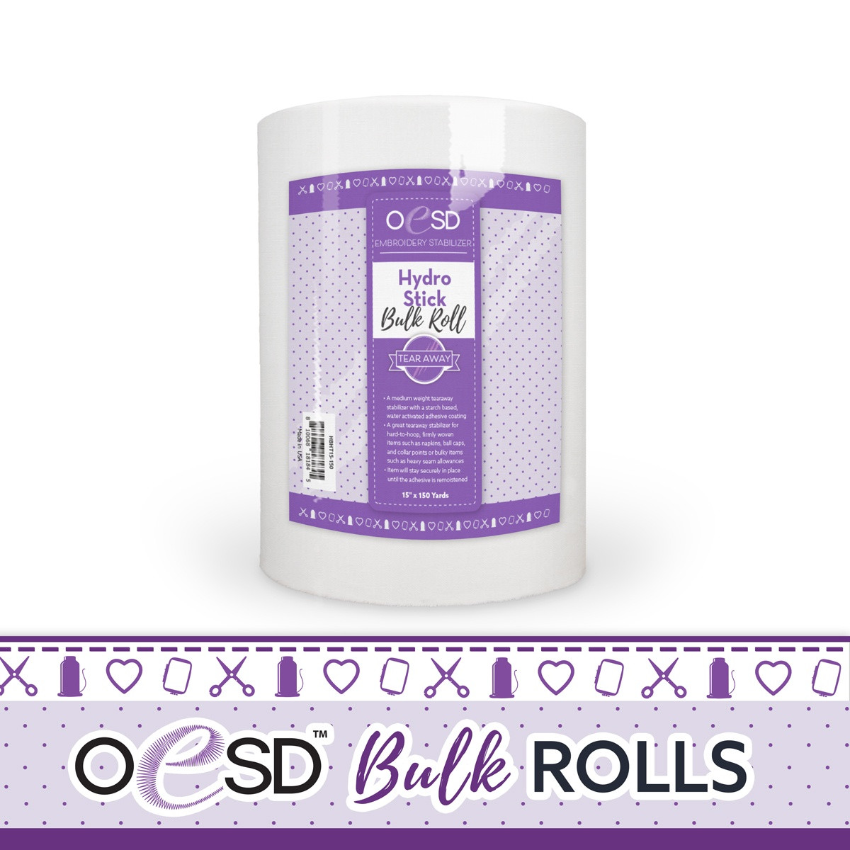 Expert Embroidery Tape TearAway | Machine Embroidery Tape