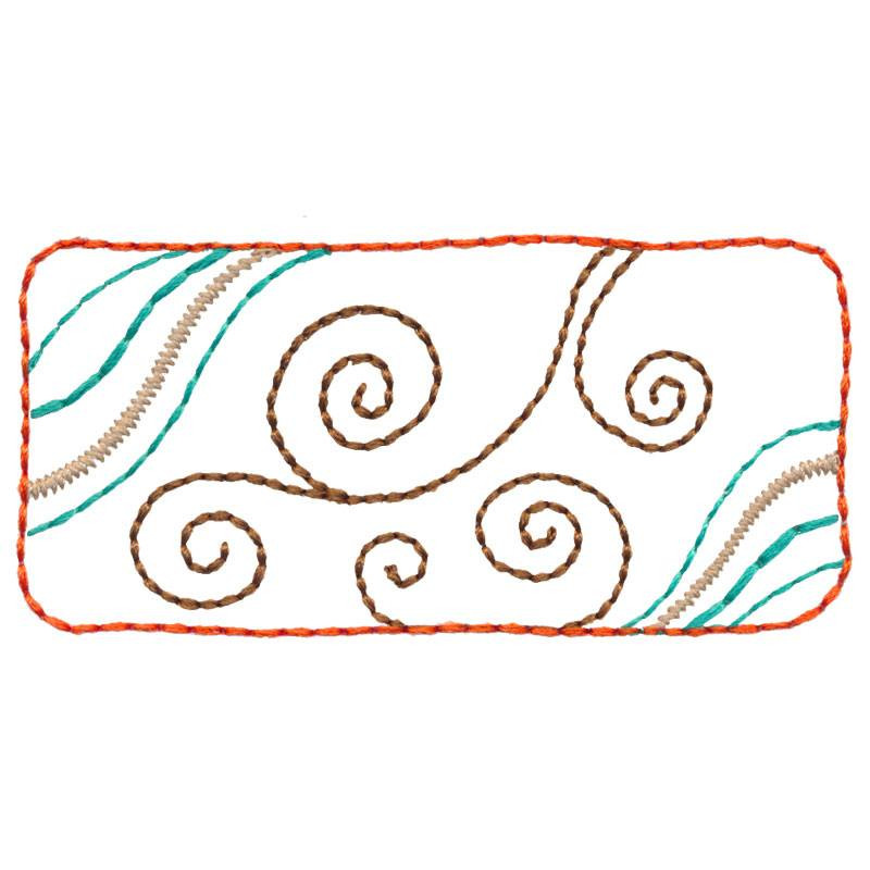 Swirls Rectangle