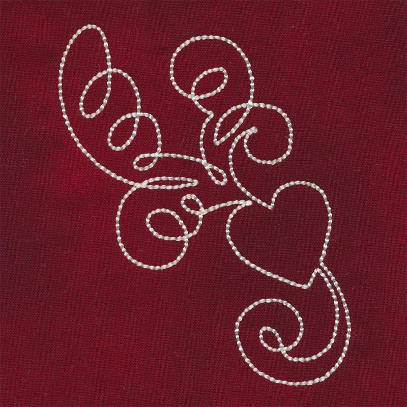 Linework Heart Swirls 1