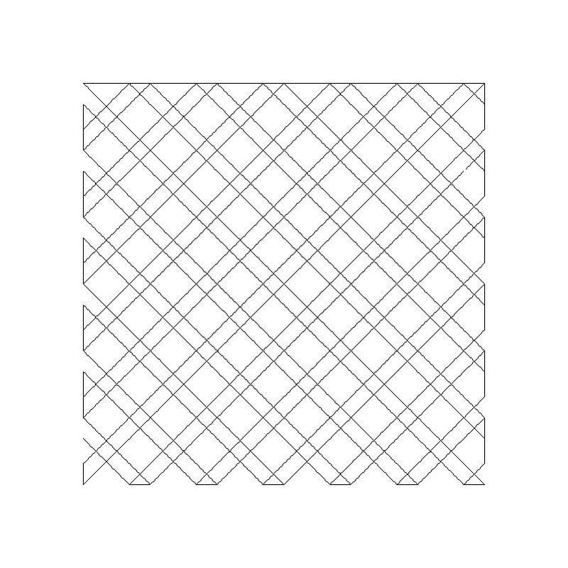 Geo Crosshatch Block 2
