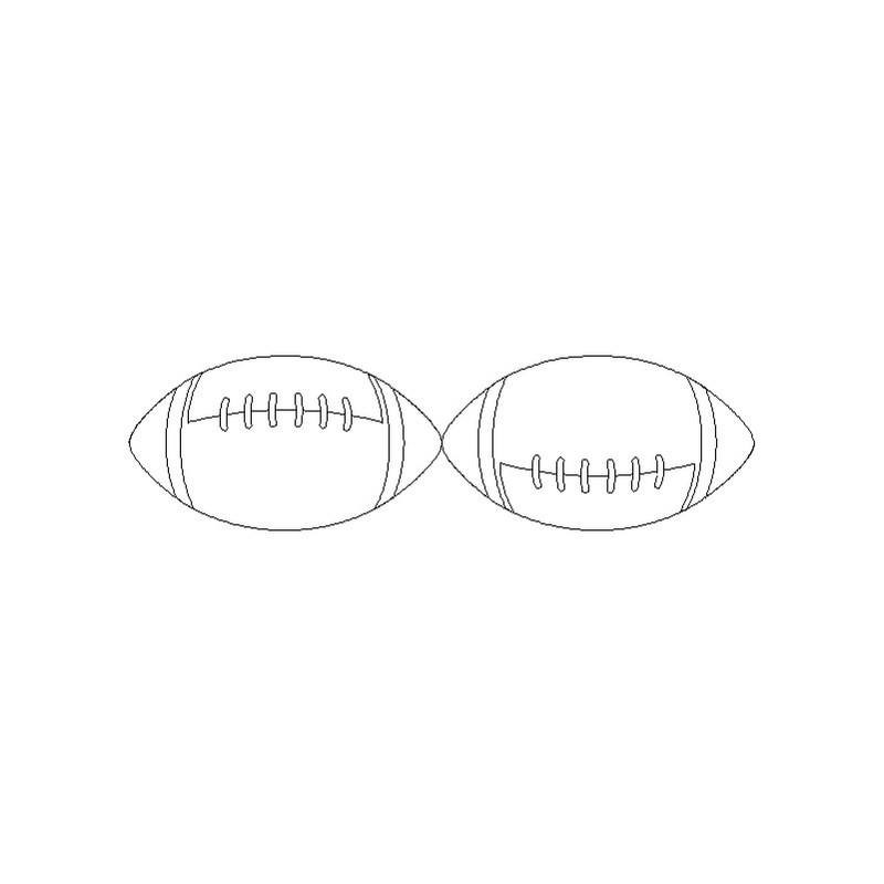 Football Straight Border 1