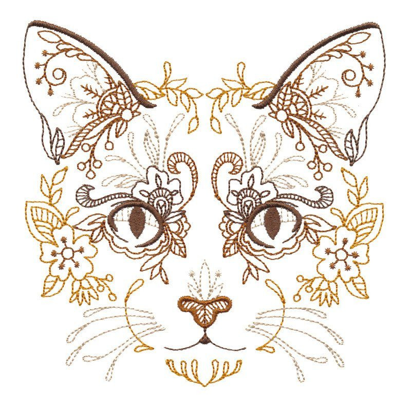 Flora Cat Face Large