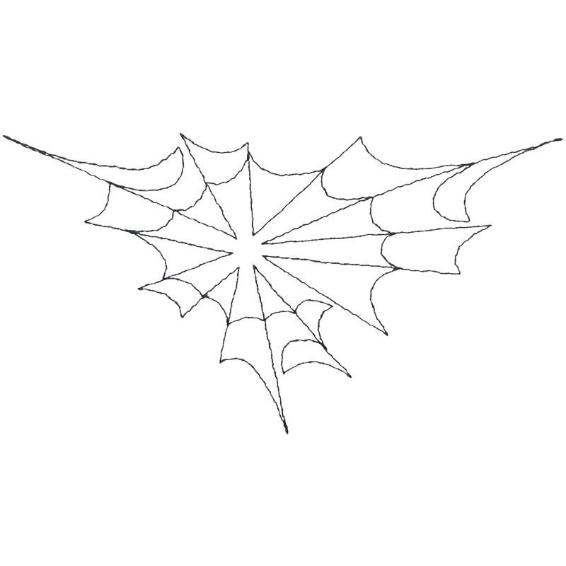 Continuous Spider Web Triangle 2