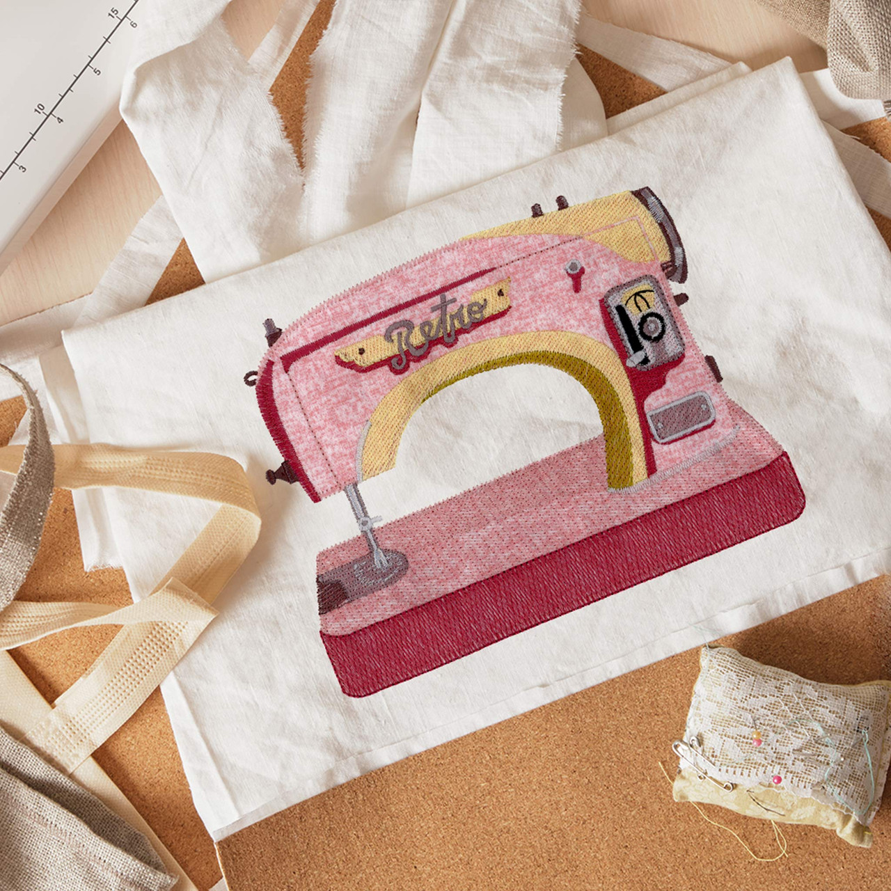 Retro Sewing Machines by Jen Bucheli