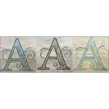 Scrollwork Alphabet