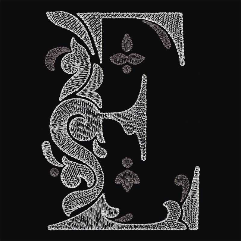 Damask Alphabet