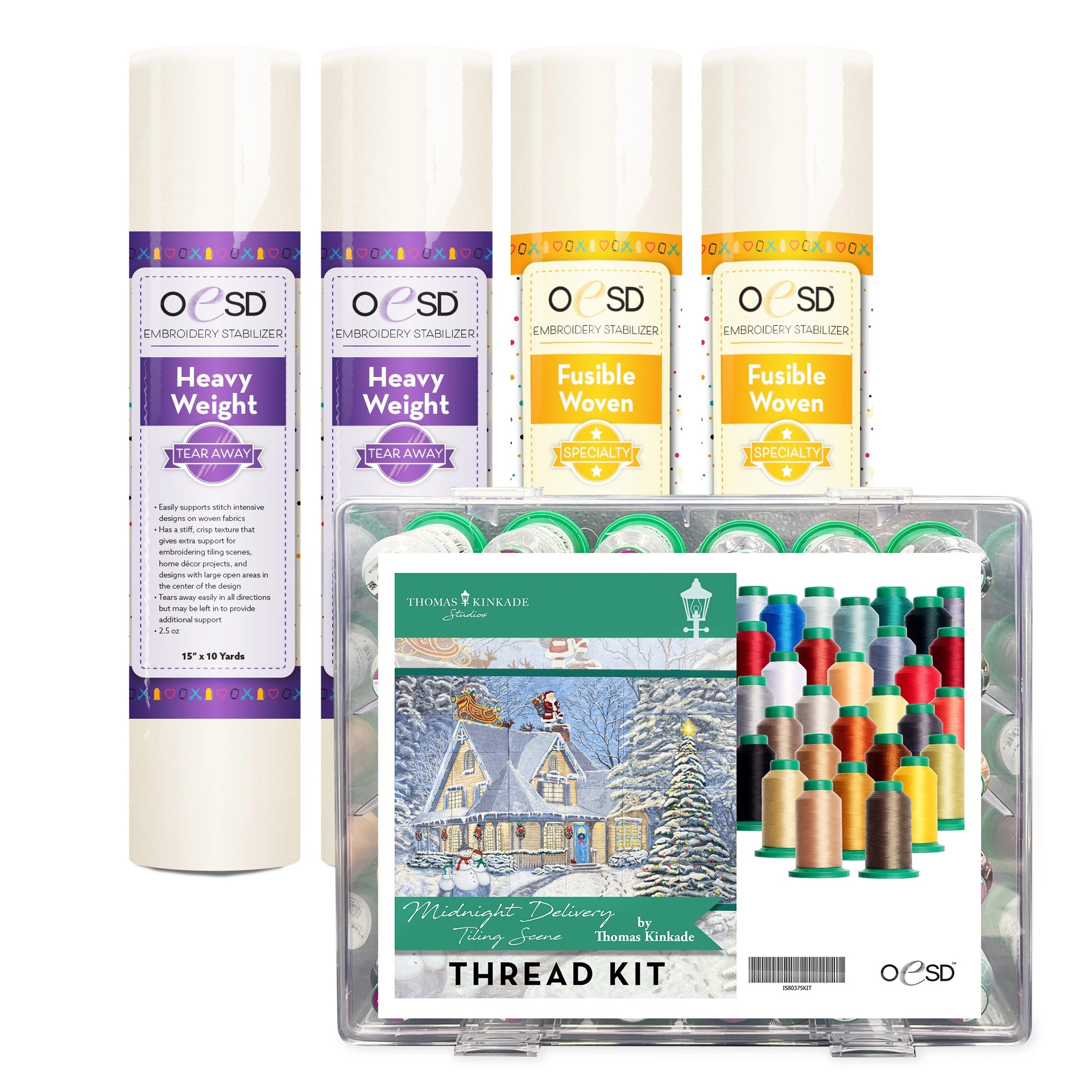 Midnight Delivery Thread Kit