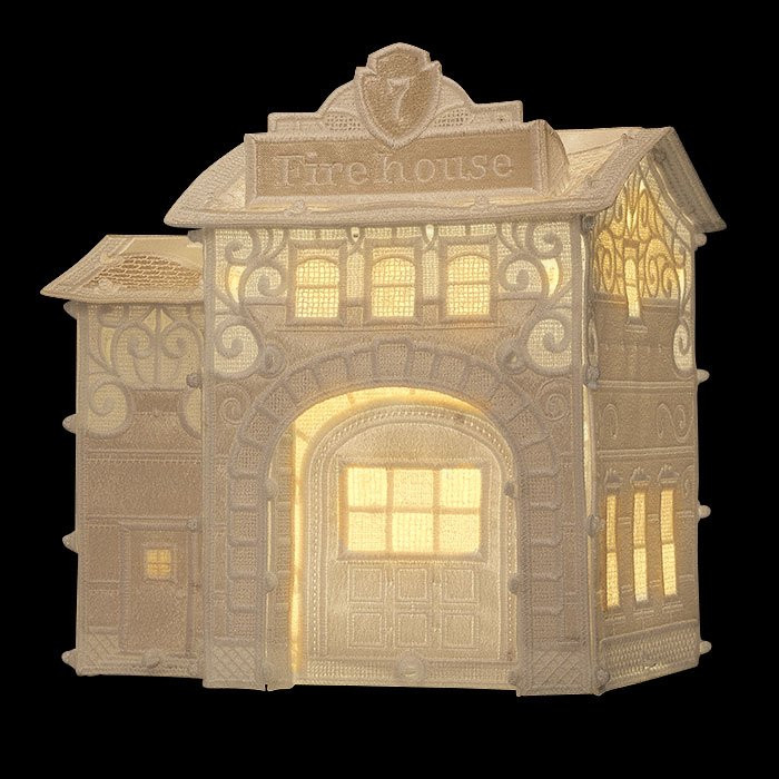 Winter Village Freestanding Firehouse