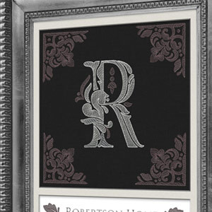 Damask Alphabet