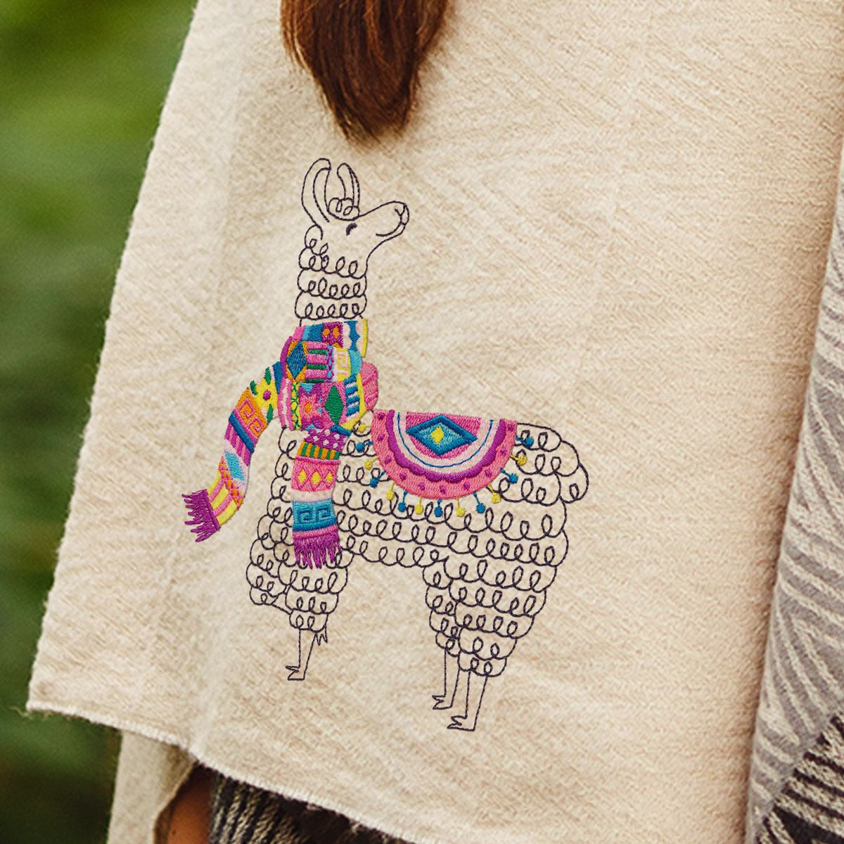 Llamas - Machine Embroidery Designs