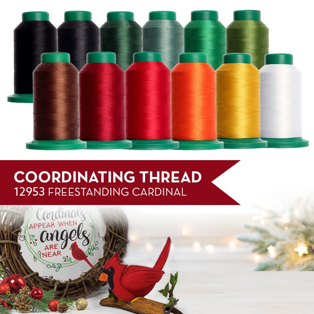 Freestanding Cardinal 12953 - Coordinating Thread