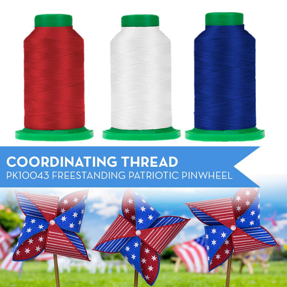 Freestanding Patriotic Pinwheel