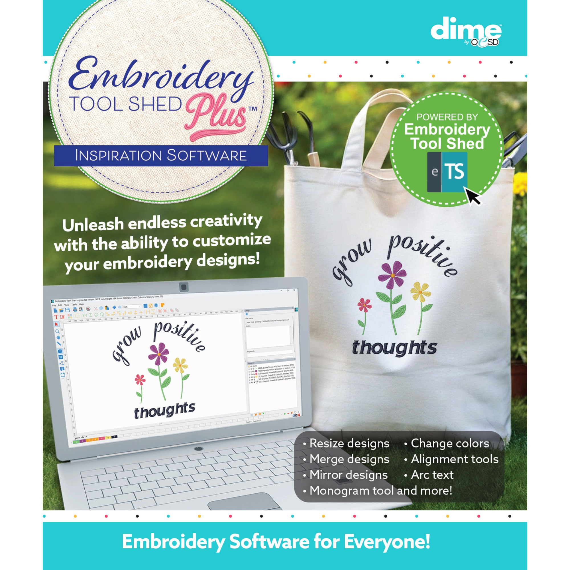 Embroidery Tool Shed Plus