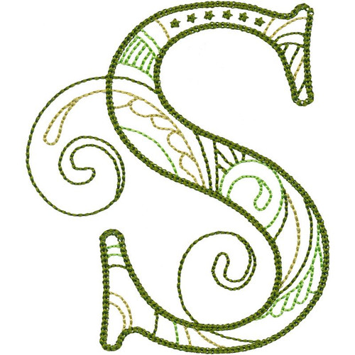Scrollwork Alphabet