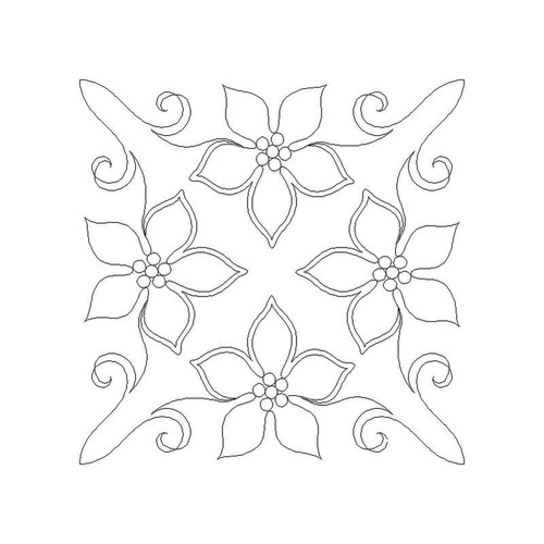 Daisies Quilting by Amanda Murphy