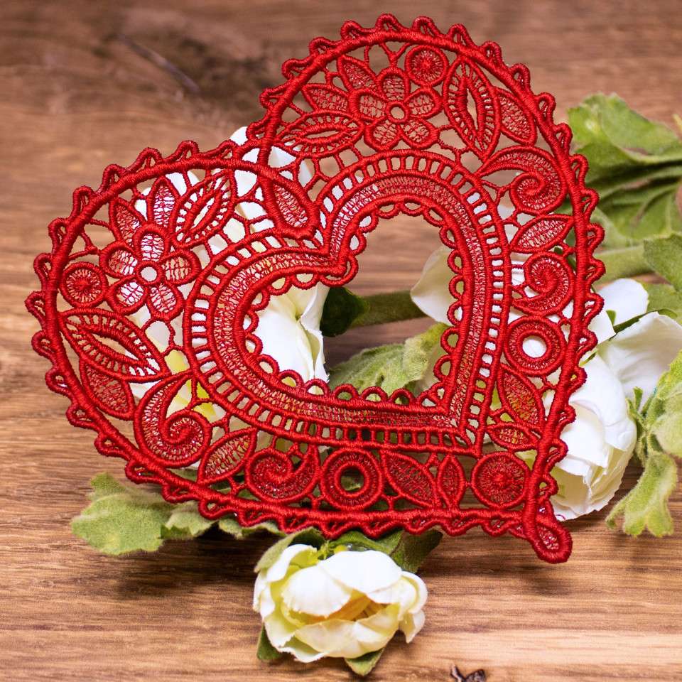Freestanding Lace Crosses