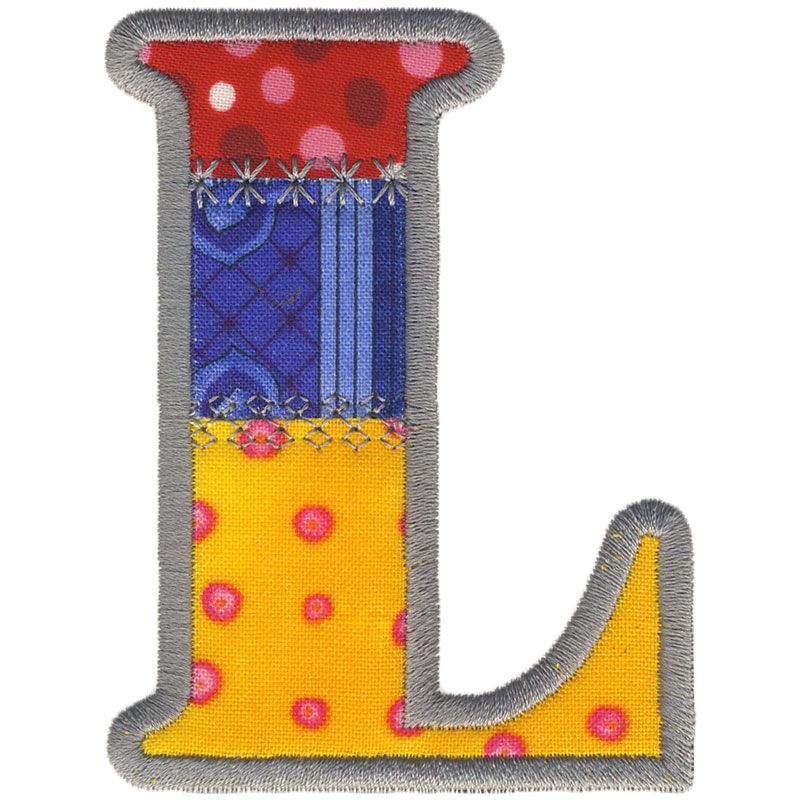 Appliqued L