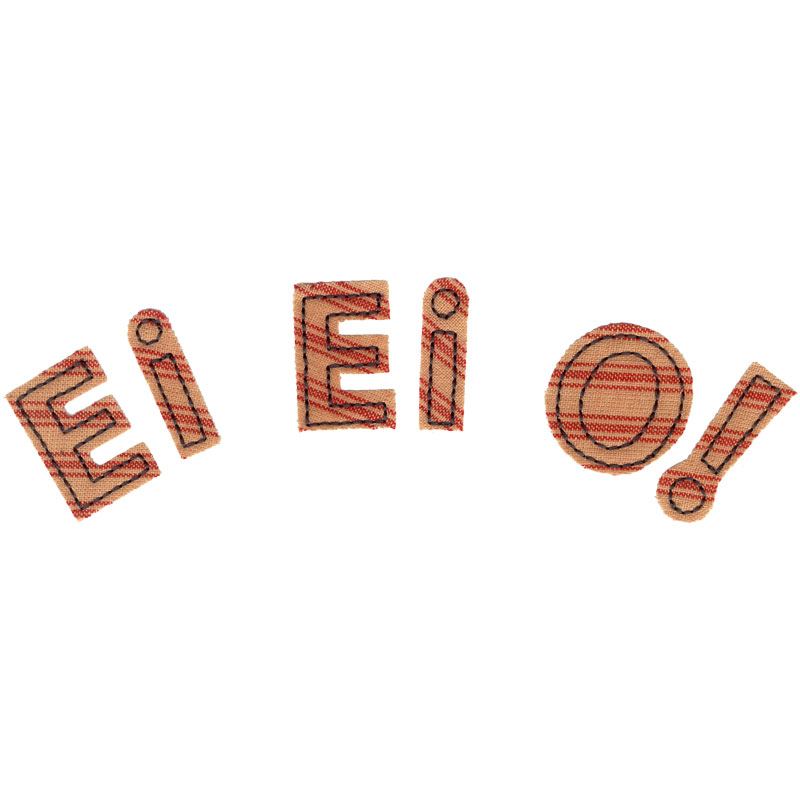EIEIO Applique
