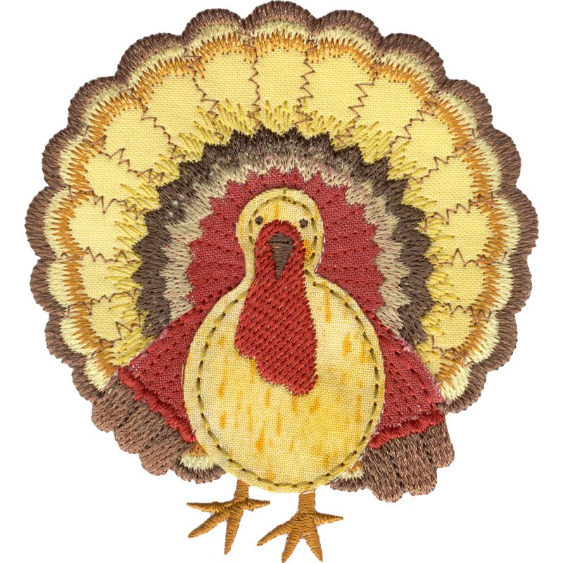 Turkey Applique | 80013-25