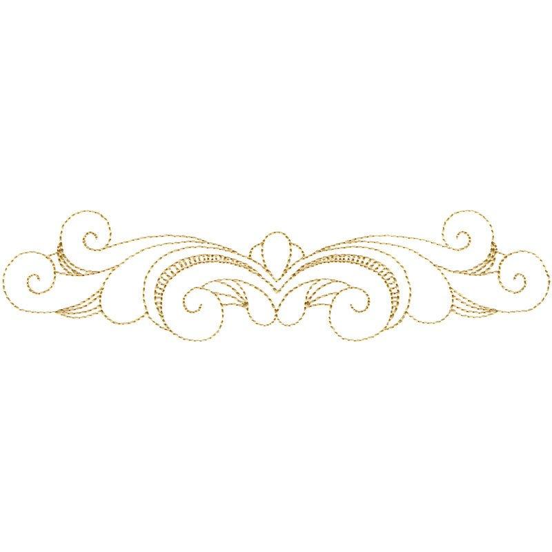 Quilting Feather Border