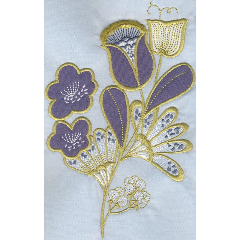 Tufted Satin Flowers 2