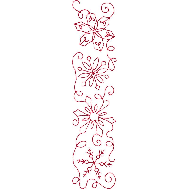 Snow Quilt Border