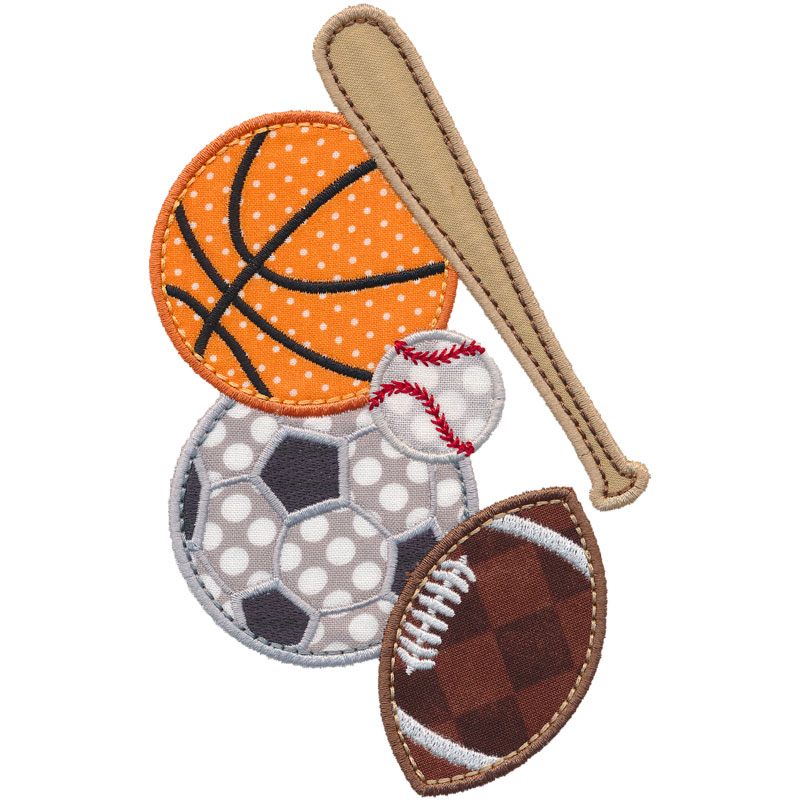 Sports Equipment Applique