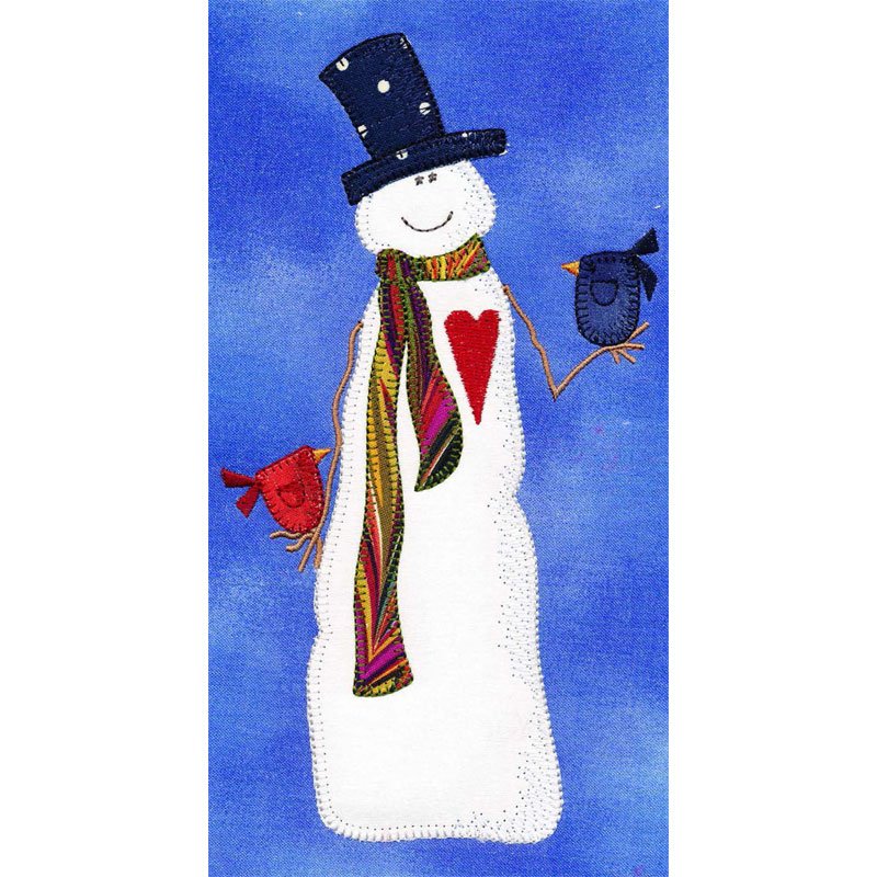 Snowman Applique 5